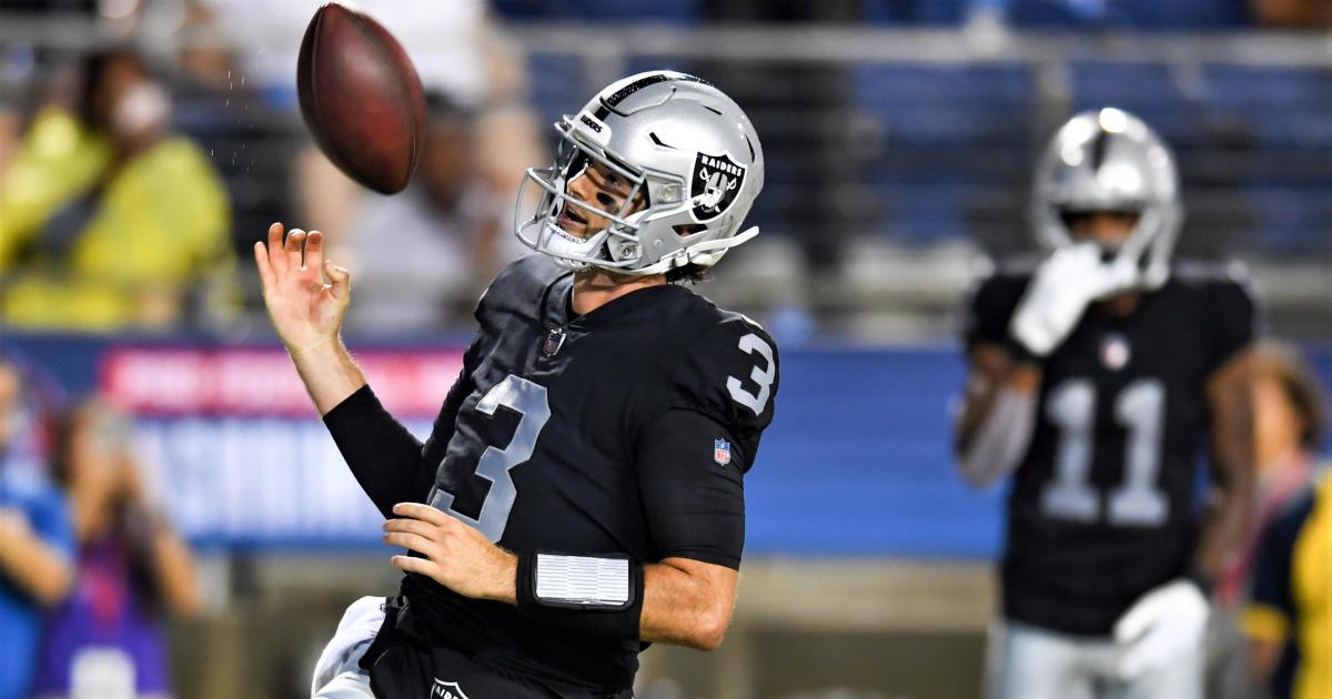Raiders QB Jarrett Stidham Hasn't Reached His Peak Yet