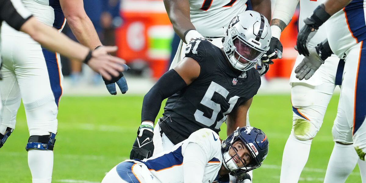 Raiders Get Disastrous News Regarding Promising DE Malcolm Koonce